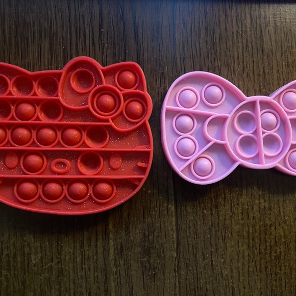 Toys | Hello Kitty Squish Ums Pop Pop Fidget Toy You Choose | Poshmark